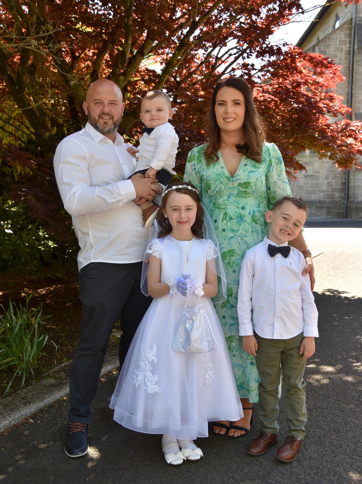 IN PICTURES: Gaelscoil Neachtain Dungiven celebrates First Holy ...