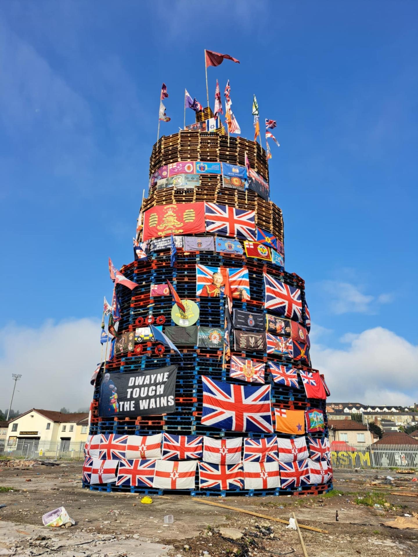 bogside bonfire