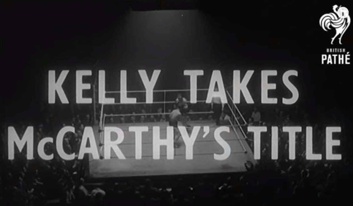 WATCH: Boxer Billy 'Spider' Kelly challenges for British featherweight ...