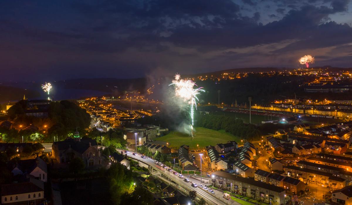 Feile 2021 to end tomorrow night in Derry with a spectacular fireworks ...