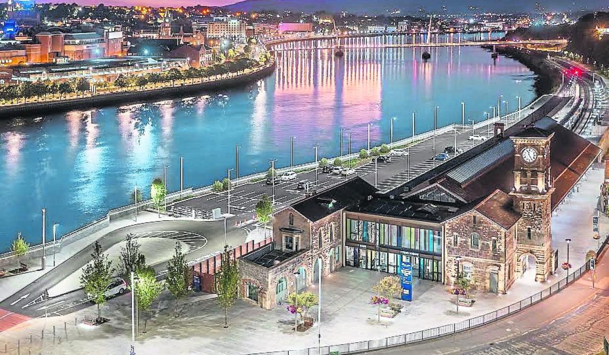 Derry North West Transport Hub on track with prestigious award - Derry Now