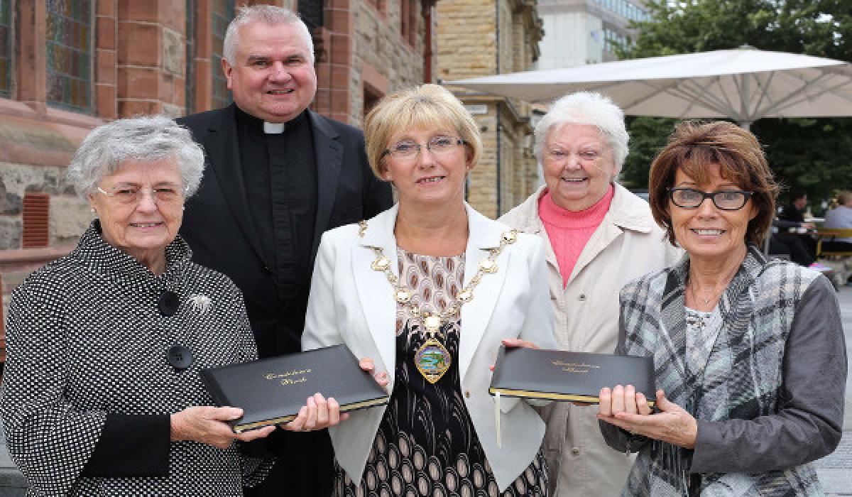 Books of Condolence in memory of Bishop Edward Daly presented to his ...