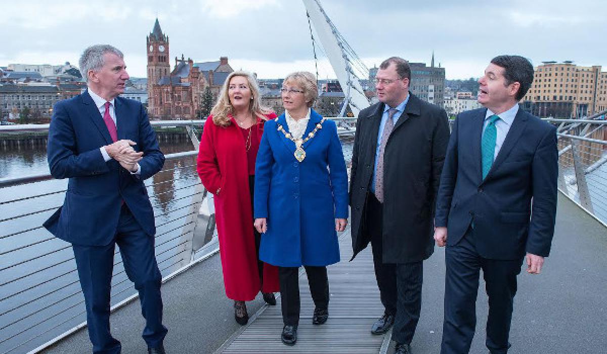 Mayor meets Ministers to visit a number of Derry's PEACE and INTERREG ...