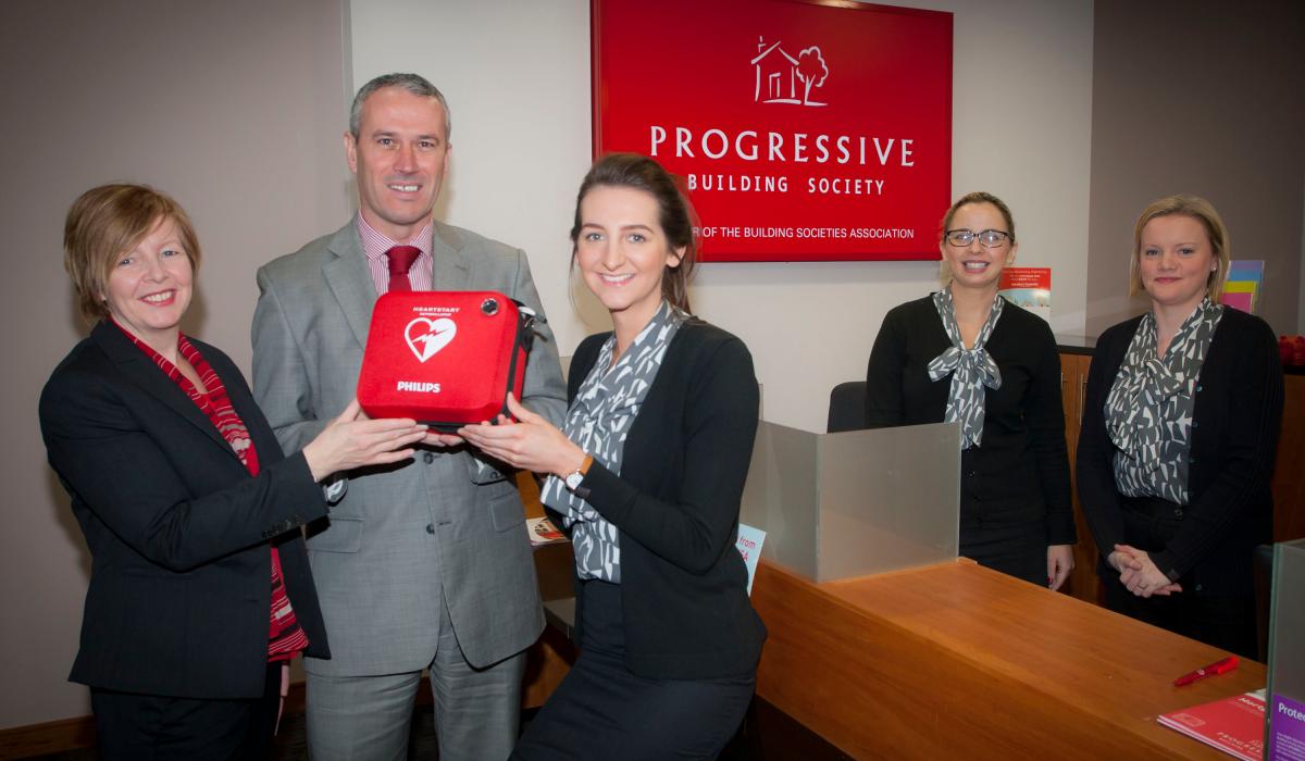 Derry branch of Progressive Building Society installs life-saving ...