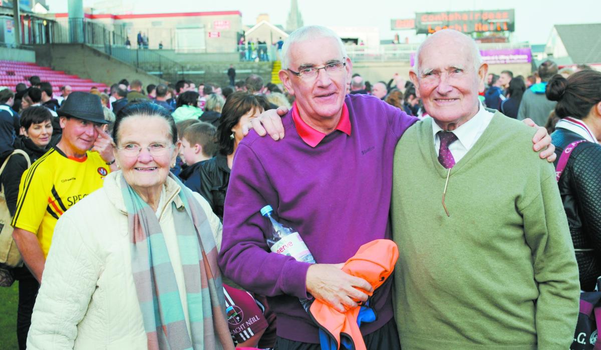 GAA - Life-long Slaughtneil fan Patsy Cassidy looking to another trip ...