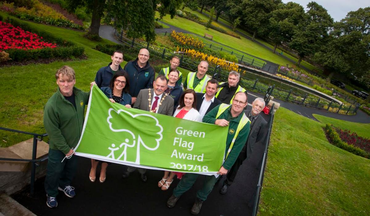 Brooke Park awarded Green Flag status in recognition of regeneration ...