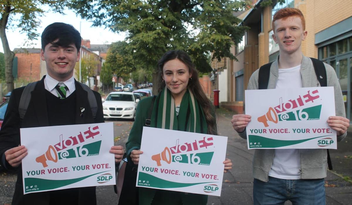 SDLP Leader Colum Eastwood calls for voting age to be lowered to 16 ...