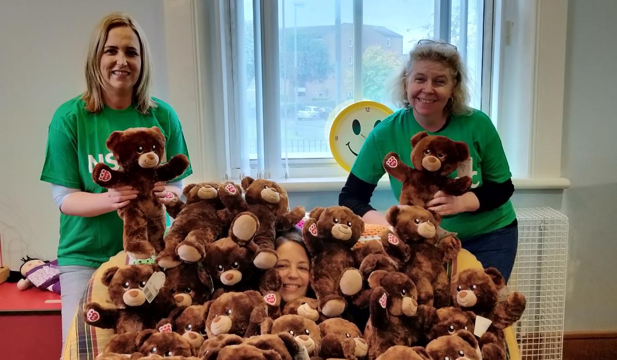 Build-A-Bear® donates teddy bears to Derry-based NSPCC to give to ...