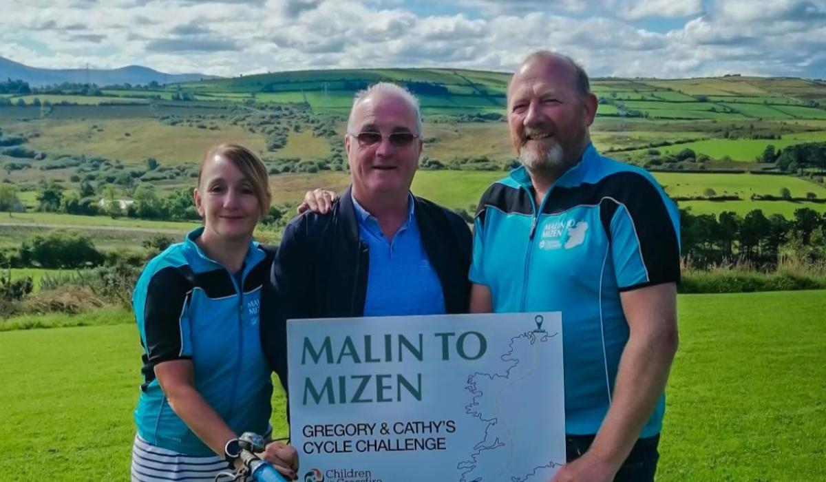 Derry couple to cycle from Malin to Mizen for Children in Crossfire - Derry Now