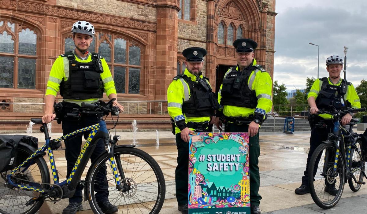 Derry police highlight student safety campaign - Derry Now