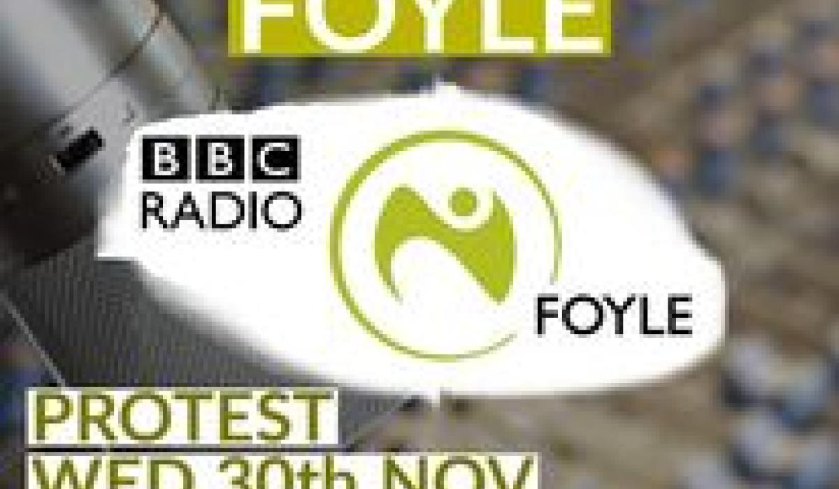 'Save Radio Foyle' emergency protest - Derry Now