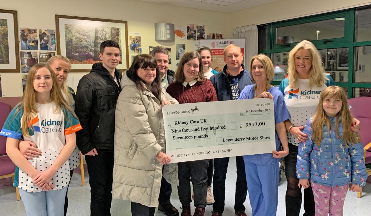 Legenderry Motor Show raises £9,500 to support local kidney patients ...
