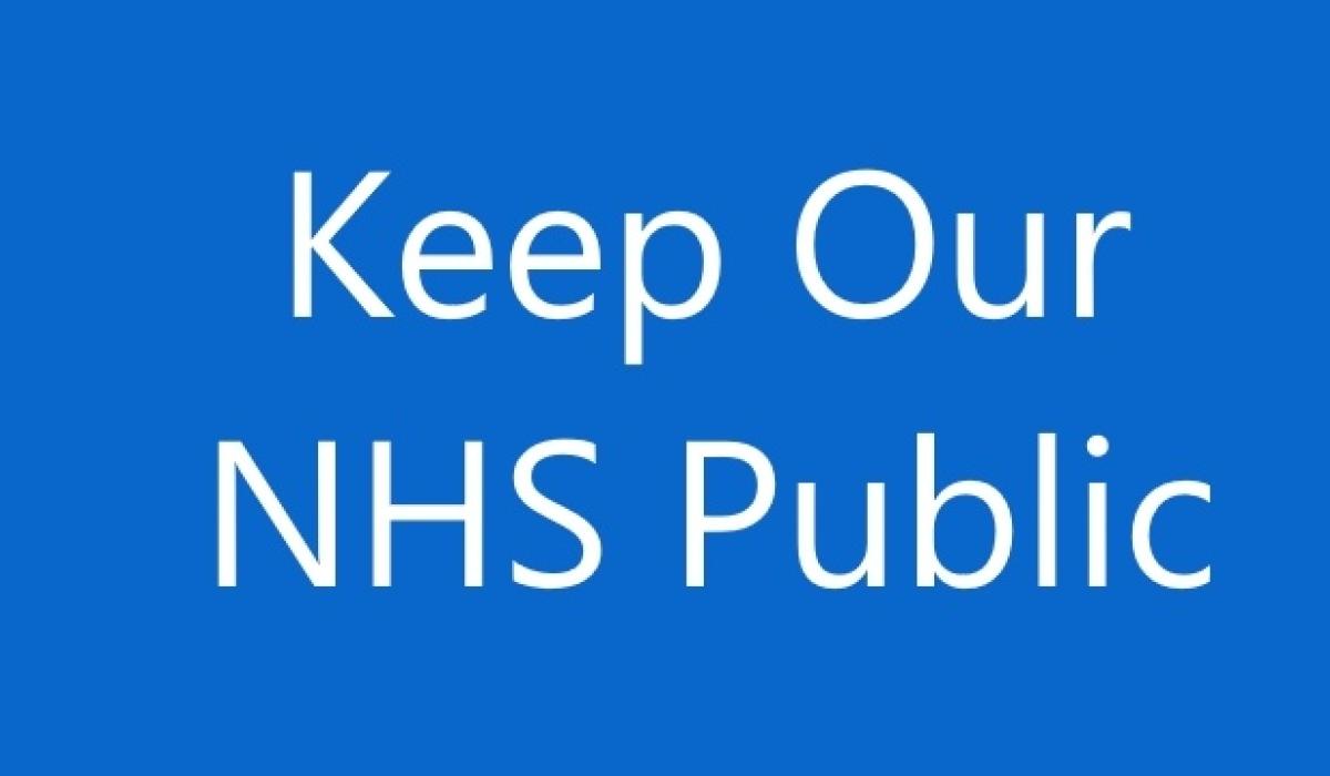 'Save Our NHS - Keep it Public and Free' campaign in Derry - Derry Now