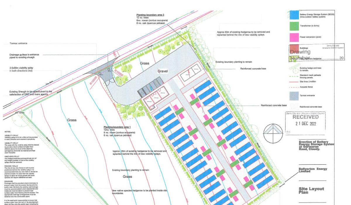 County Derry residents launch objections to battery energy storage ...