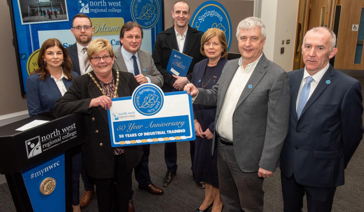 Derry's North West Regional College celebrates 50 years at Springtown ...
