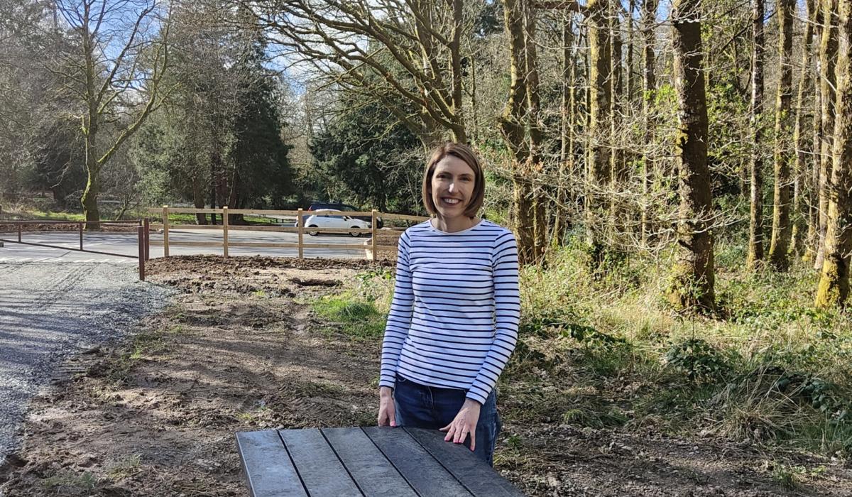 Councillor Córa Corry welcomes Derrynoid forest spruce up by Council ...