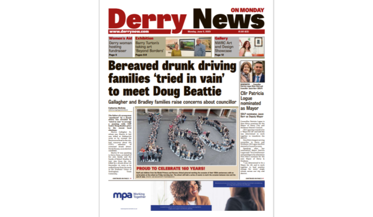 Derry News always first with the news - Derry Now