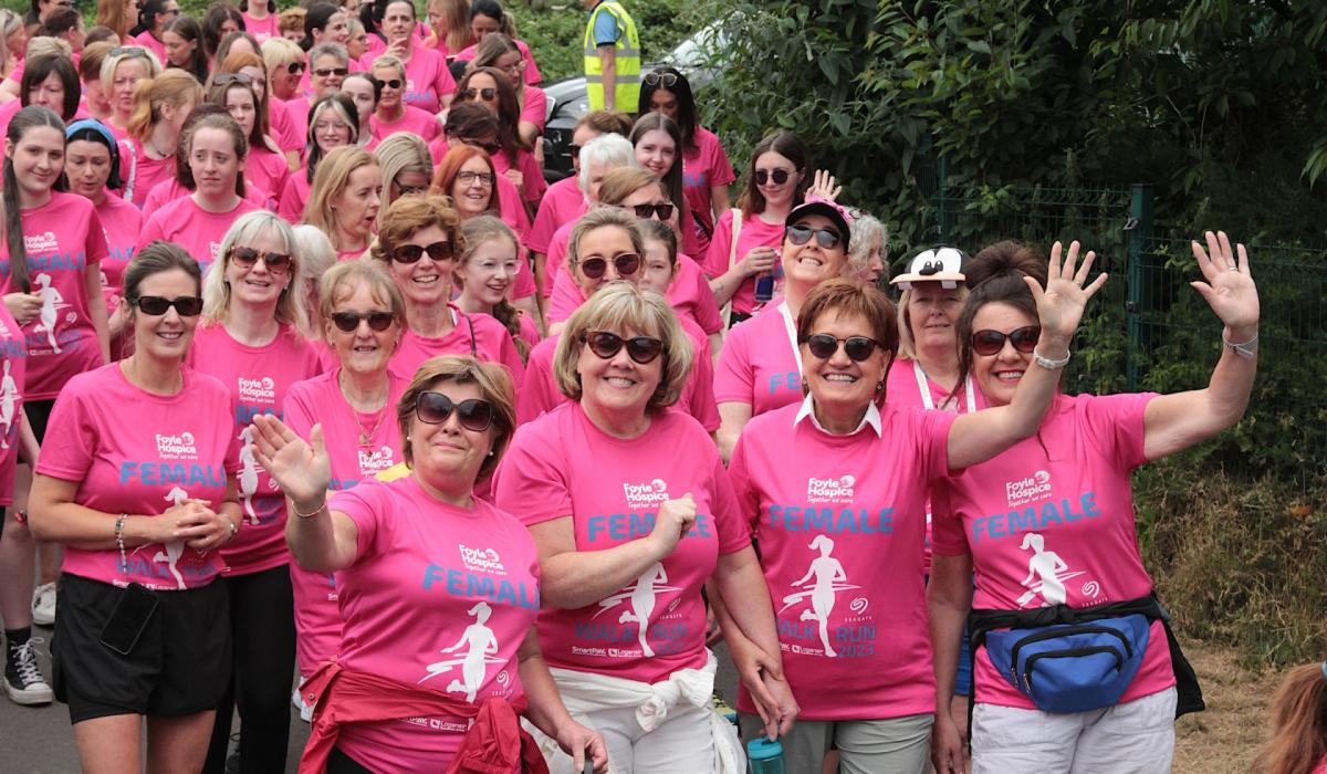 IN PICTURES: 'Pretty In Pink' for Derry's annual Foyle Hospice Ladies ...