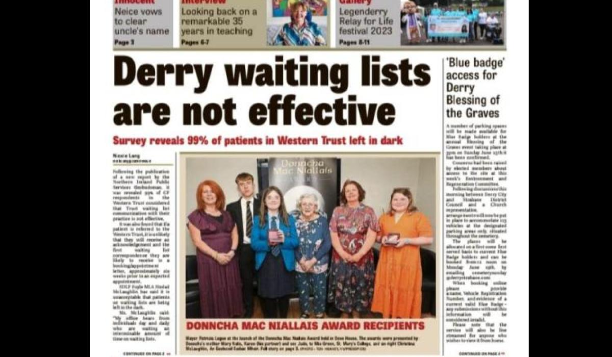 Derry News always first with the news - Derry Now