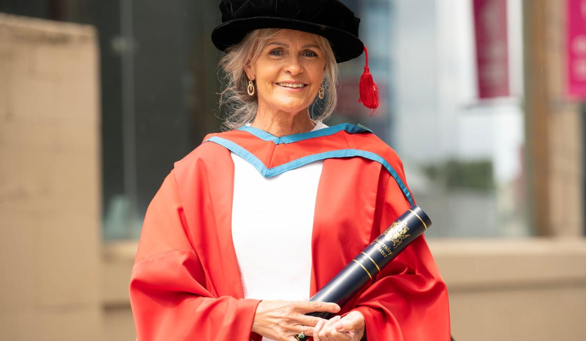 Derry social worker receives honorary doctorate from Ulster University ...