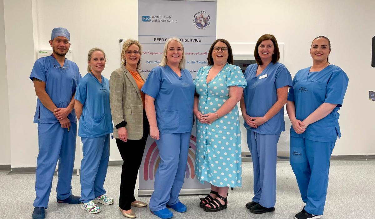 Peer Support Service launched to help Derry hospital staff cope with ...