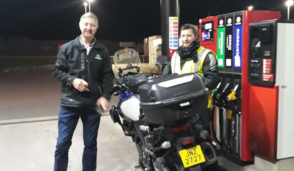 Mammoth 1,000 mile motorcycle challenge raises more than £3,000 for ...