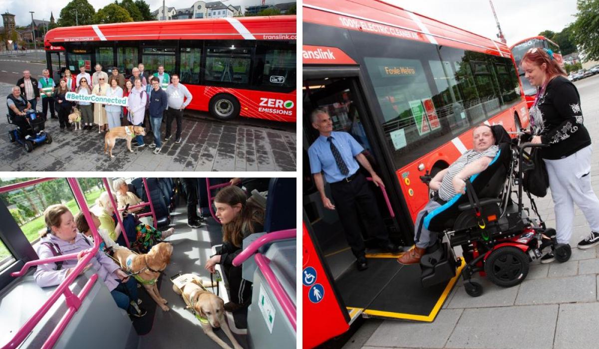 Accessibility session held for new zero emission Foyle Metro fleet ...