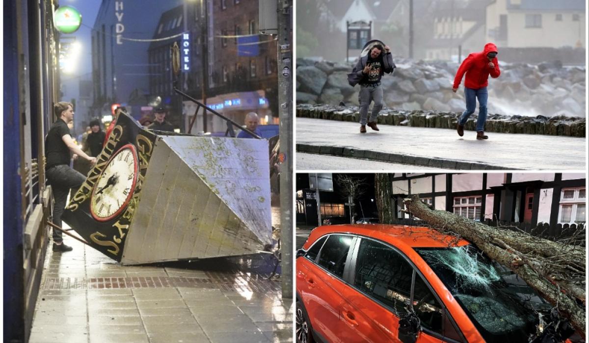 PICTURES: Storm Isha causes havoc in Ireland as thousands left without ...