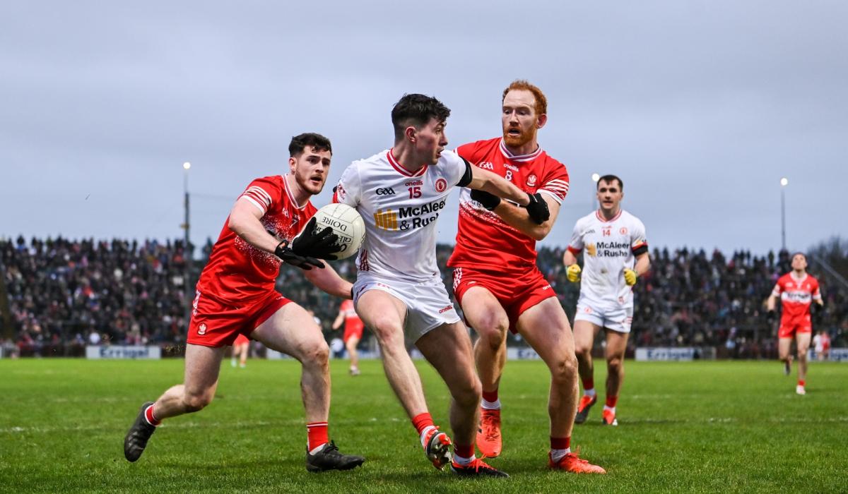 Late Conor Glass goal seals Derry win over Tyrone at Celtic Park ...