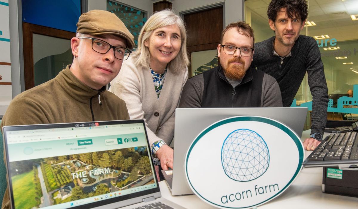 Derry students launch new website for Acorn Farm - Derry Now