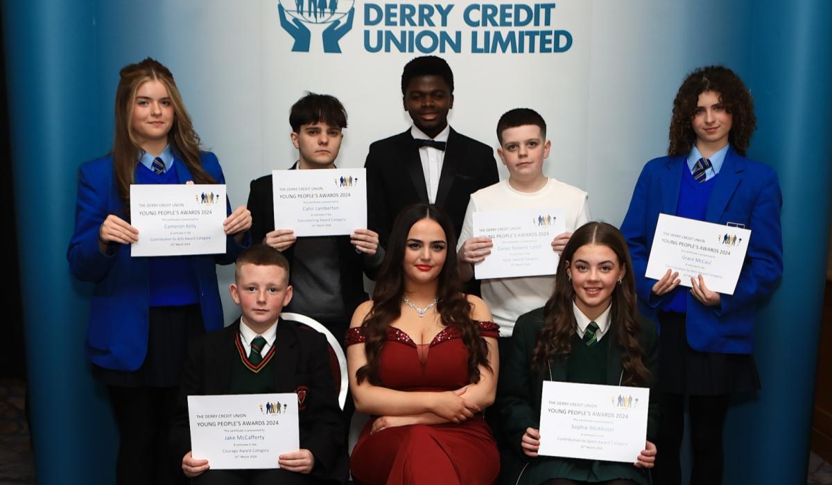 IN PICTURES: Celebrations at Derry Credit Union Young People’s Awards - Page 1 of 22 - Derry Now