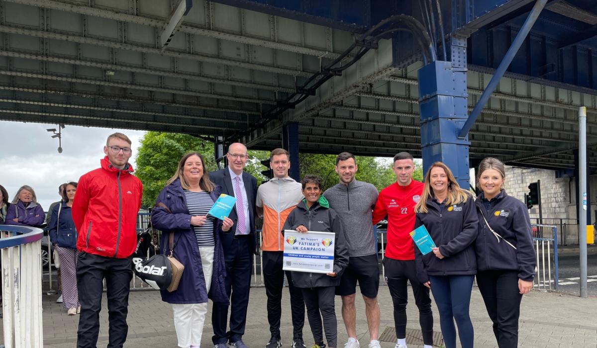 Olympian Fatima Whitbread visits Derry as part of Foster Care Fortnight ...