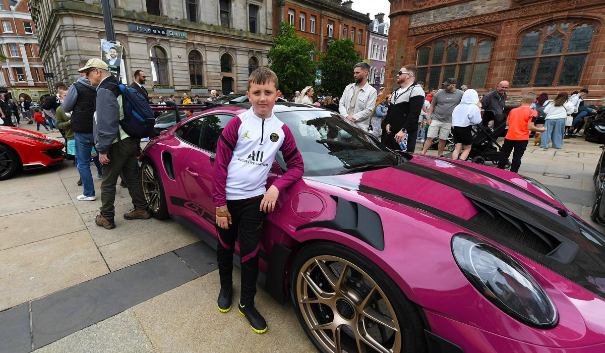 IN PICTURES: Mayor's 'Supercar Saturday' in aid of Derry charities ...