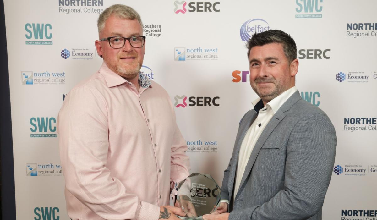 Derry's Danny McGinley honoured at first-ever Further Education NI ...