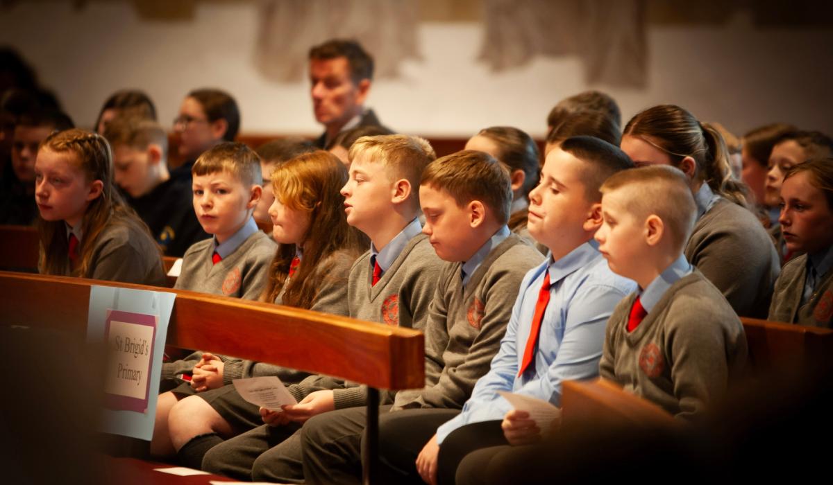 IN PICTURES: Parish of the Three Patrons Primary 7 Leavers Mass - Page 1 of 19 - Derry Now