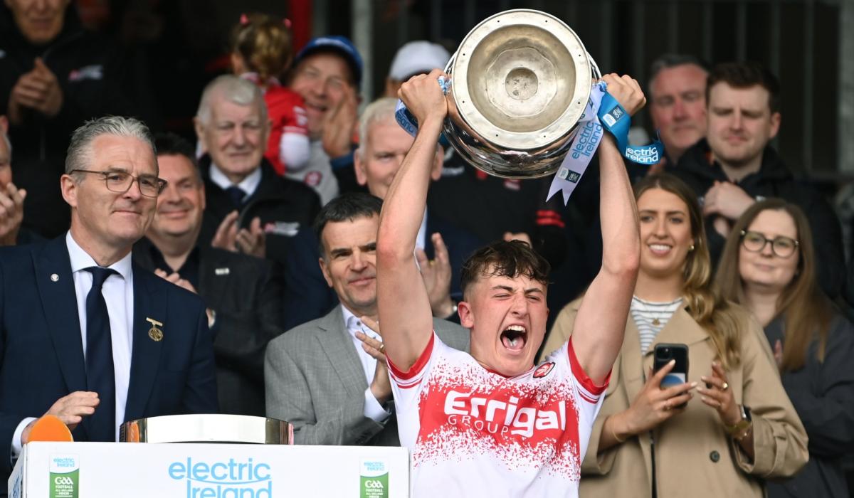 Five Derry players named on Minor Football Team of Year with captain ...