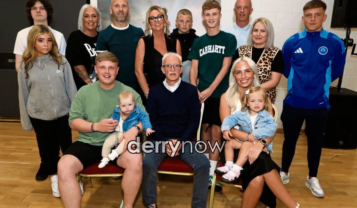 IN PICTURES: Tony 'Doc' documentary launch at St. Mary's Youth Club - Page 1 of 17 - Derry Now