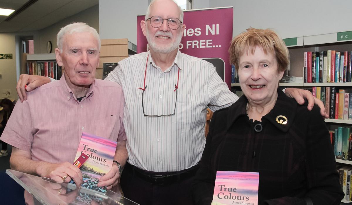 IN PICTURES: Writer James Simpson launches new novel 'True Colours' in ...