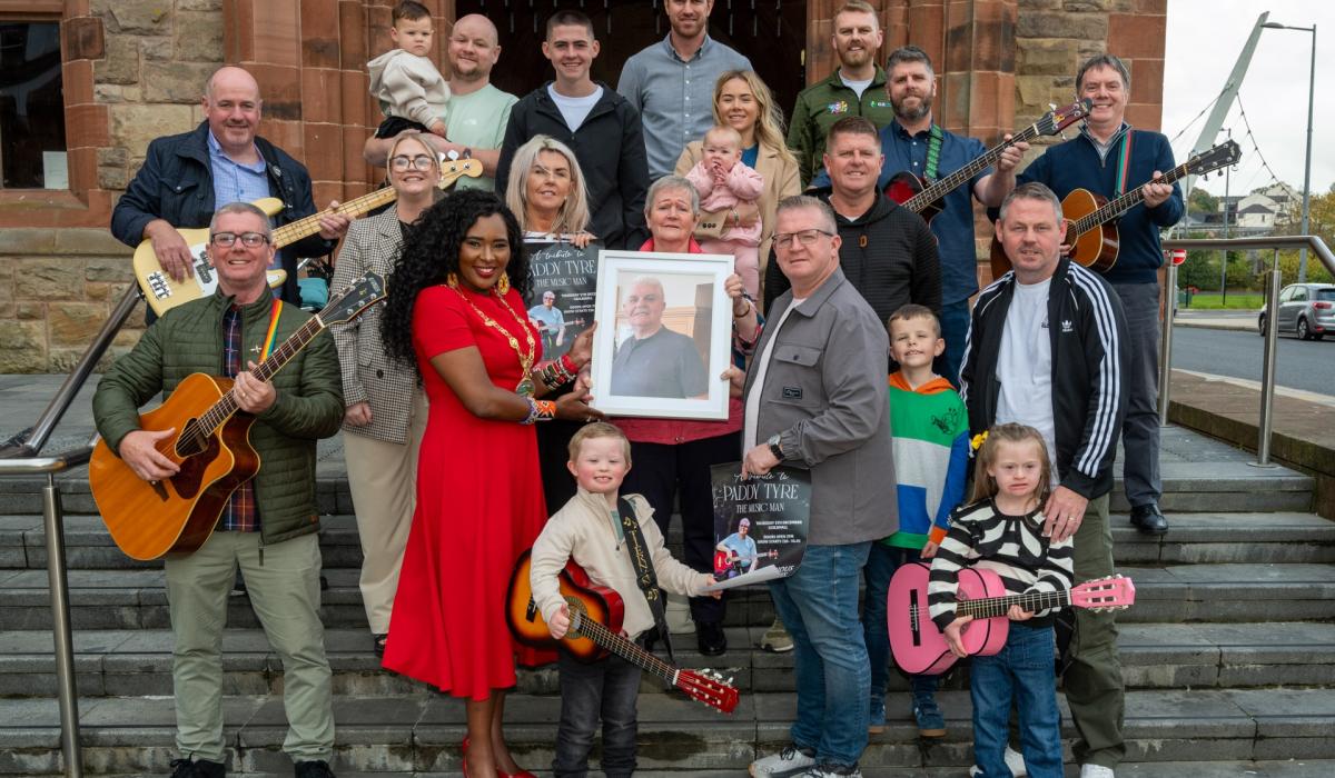 Paddy Tyre tribute concert planned for Derry's Guildhall - Derry Now