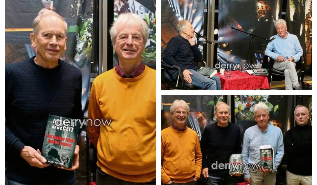 IN PICTURES: Paddy Hillyard launches new book at Museum of Free Derry ...