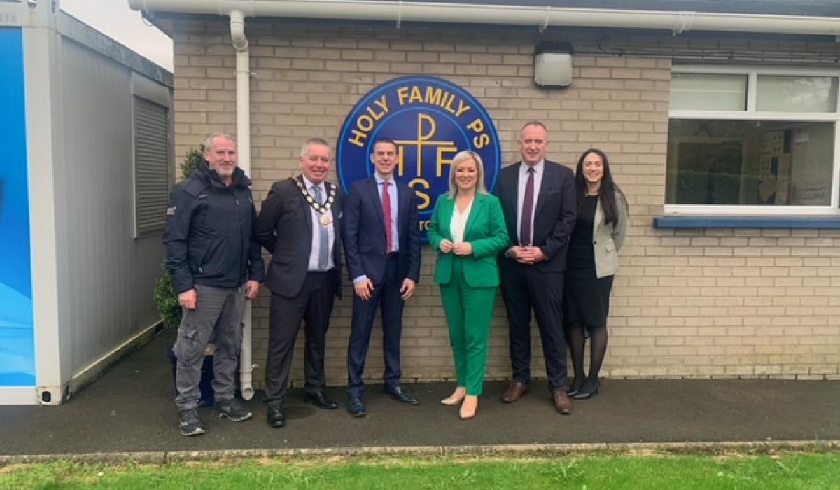 First Minister promises to work hard to get new school for Magherafelt ...