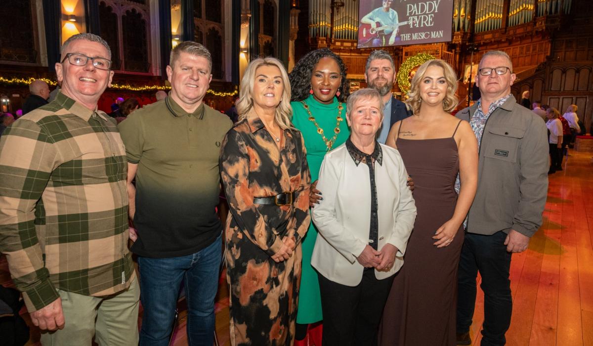 IN PICTURES: Mayor hosts Paddy Tyre Tribute Concert in Derry's ...