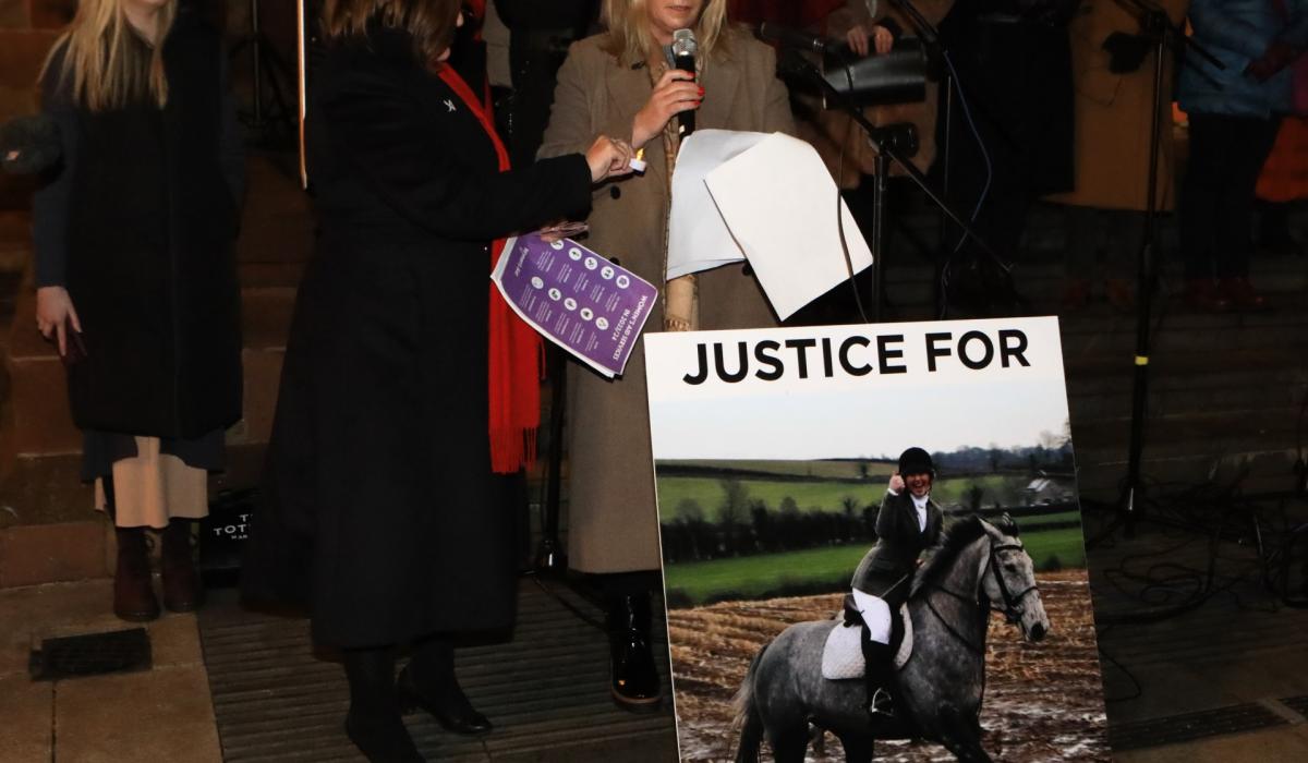 Letter from murdered woman’s daughter read at Derry candlelight vigil ...