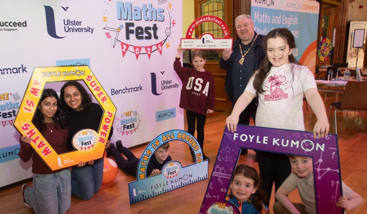 Huge turnout for Derry's first 'Maths Festival' - Derry Now