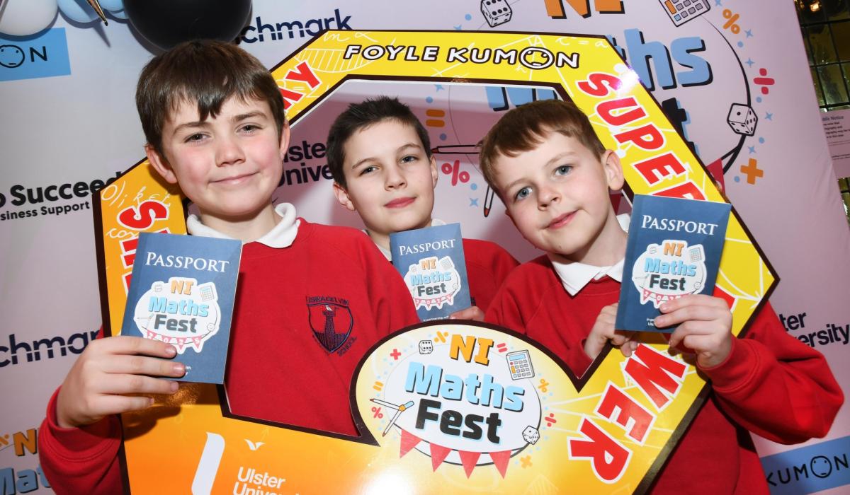 IN PICTURES: Local pupils partake in Foyle Kumon NI Maths Fest in Derry ...