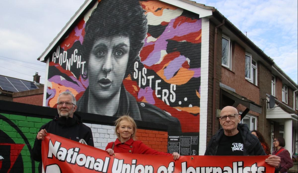 IN PICTURES: Mural honouring Derry journalist Nell McCafferty unveiled ...