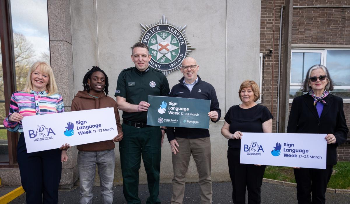 Police Service launches new sign language video relay service - Derry Now