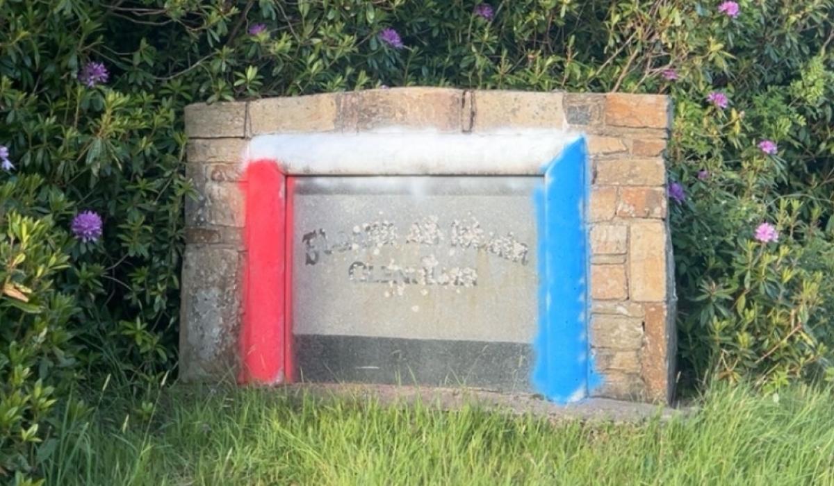 Anger over damage to Irish language sign and graffiti in Glenullin ...