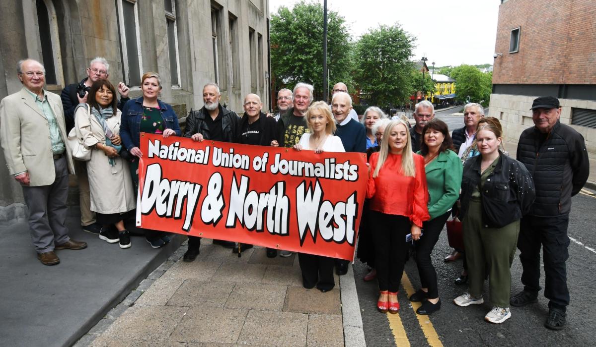 IN PICTURES: NUJ honour Derry's Eamonn McCann in St. Columb's Hall ...