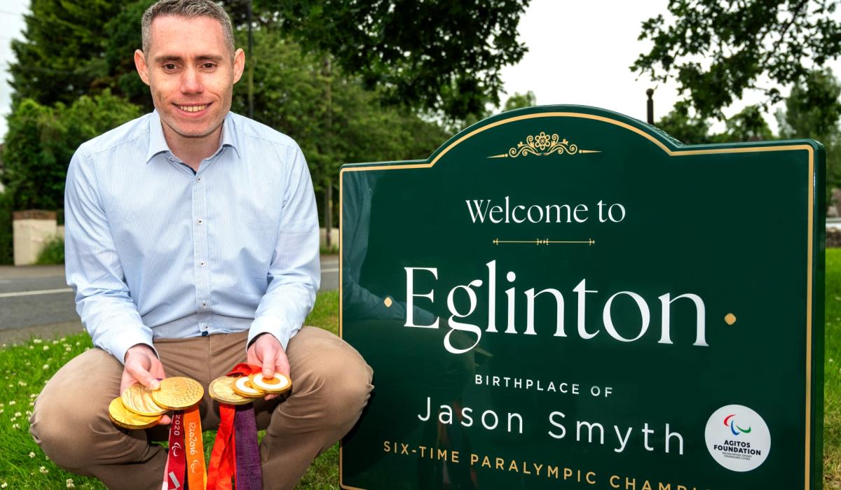 Eglinton honours six time Paralympic gold hero Jason Smyth - Derry Now